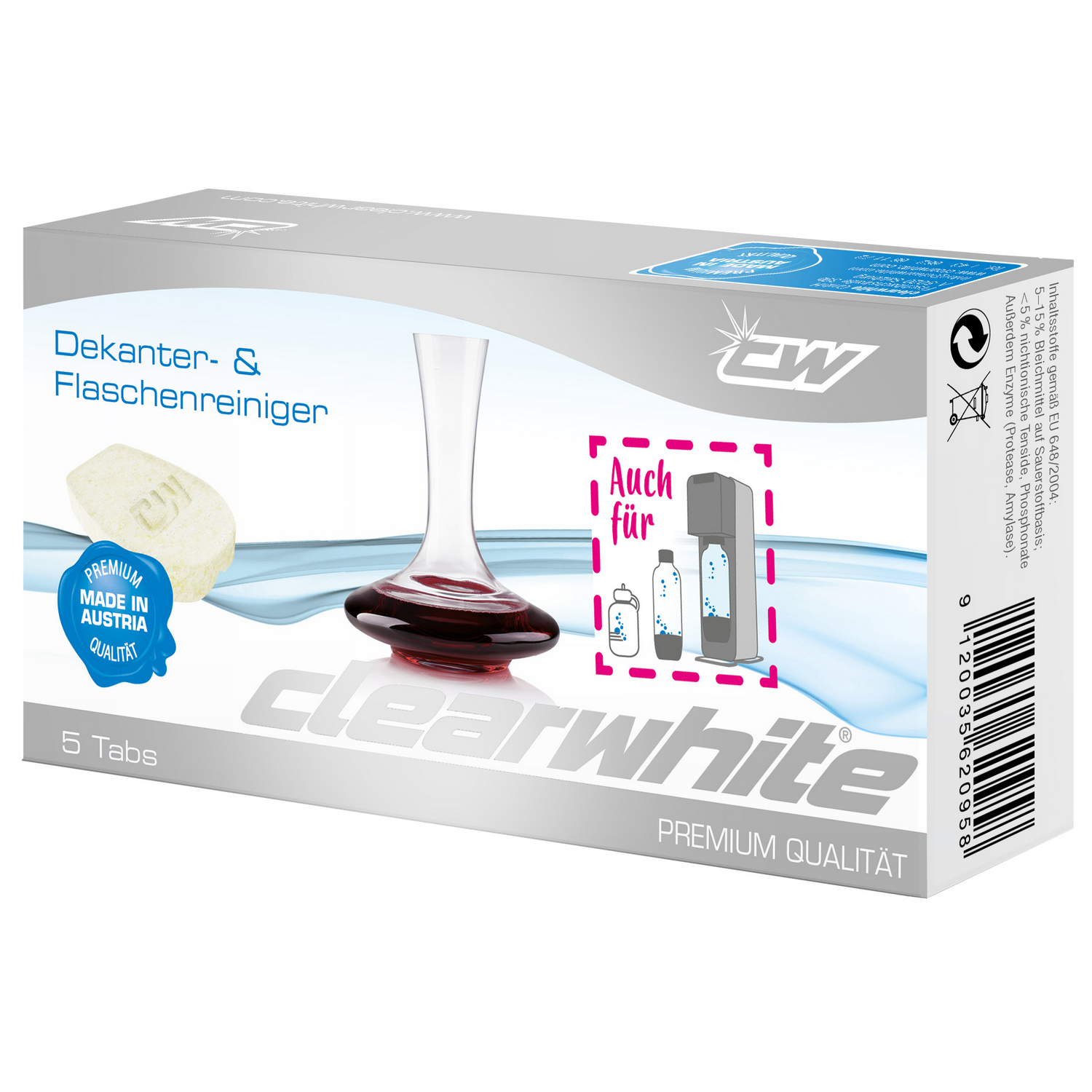 clearwhite DEKANTER- & FLASCHENREINIGER | electronic4you