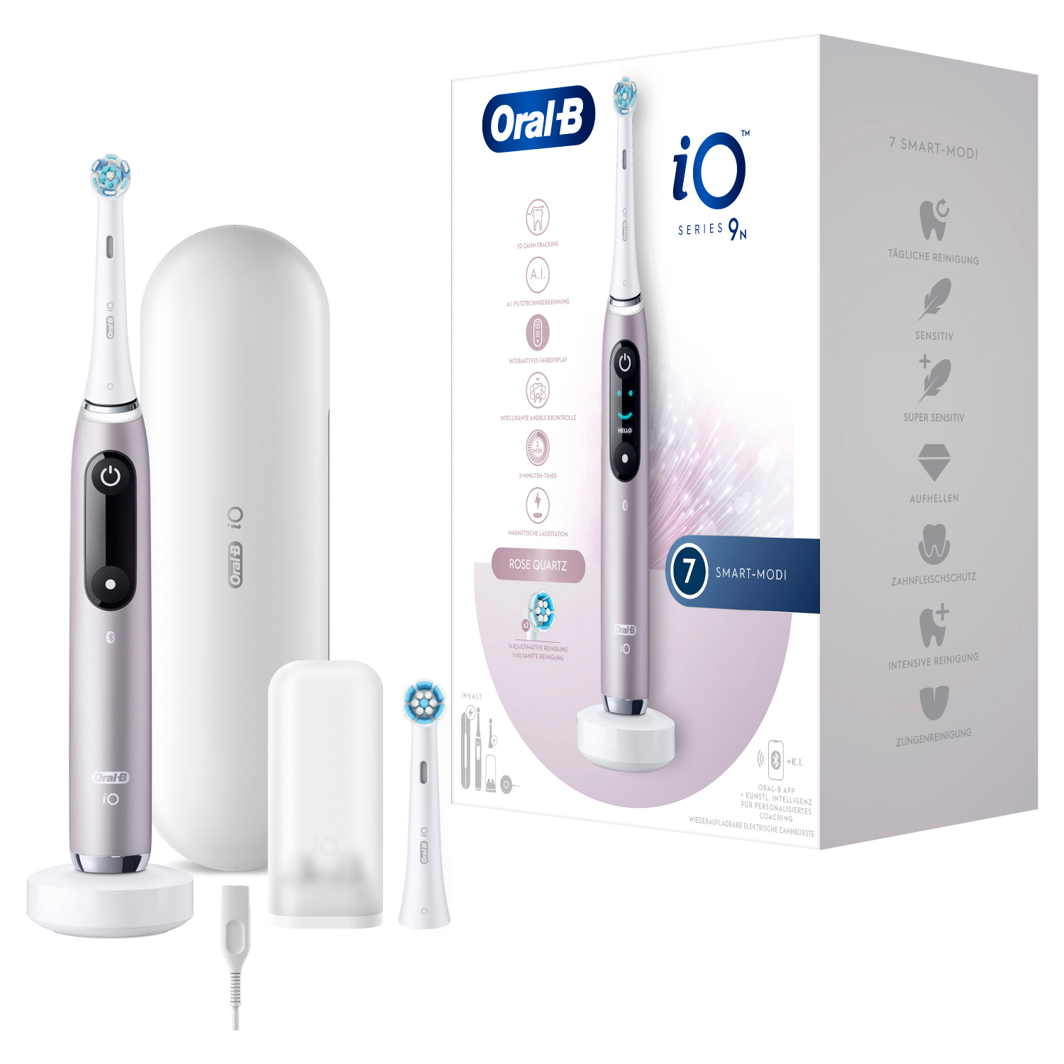 Oral-B iO Series 9N Rose Quartz JAS22 | electronic4you