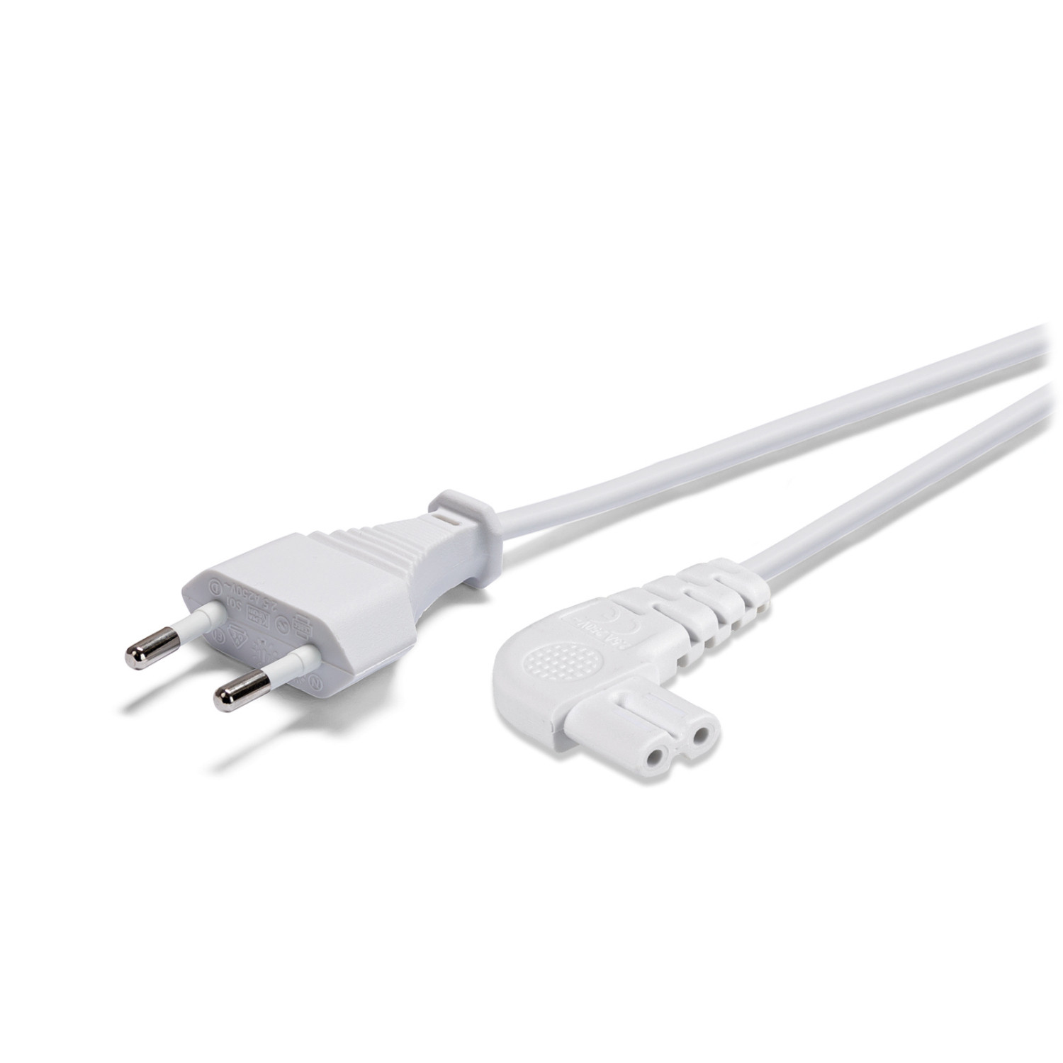 Vivanco Netzanschluss Winkelstecker 2m | electronic4you