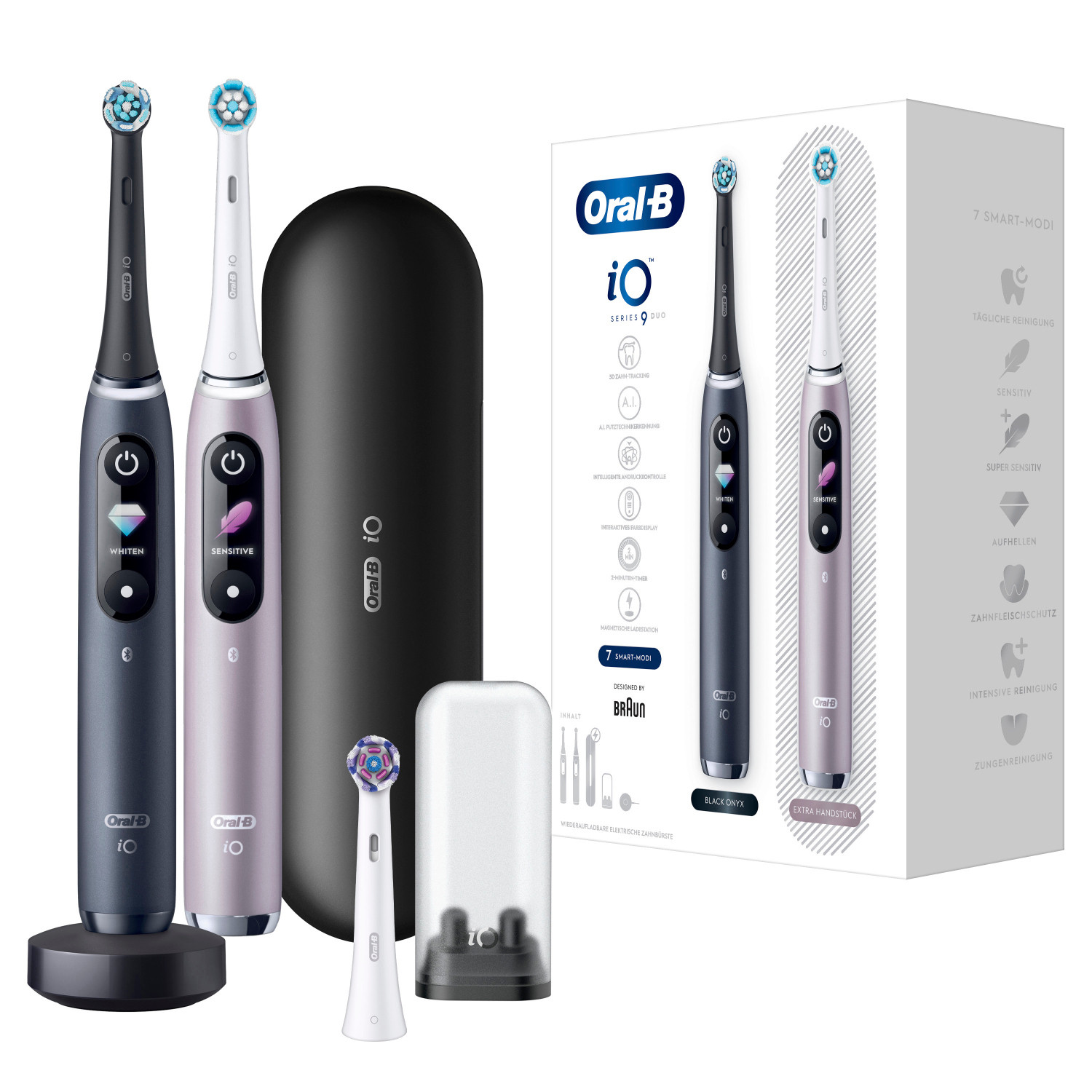 Oral-B iO Series 9 Black Onyx/Rose | electronic4you