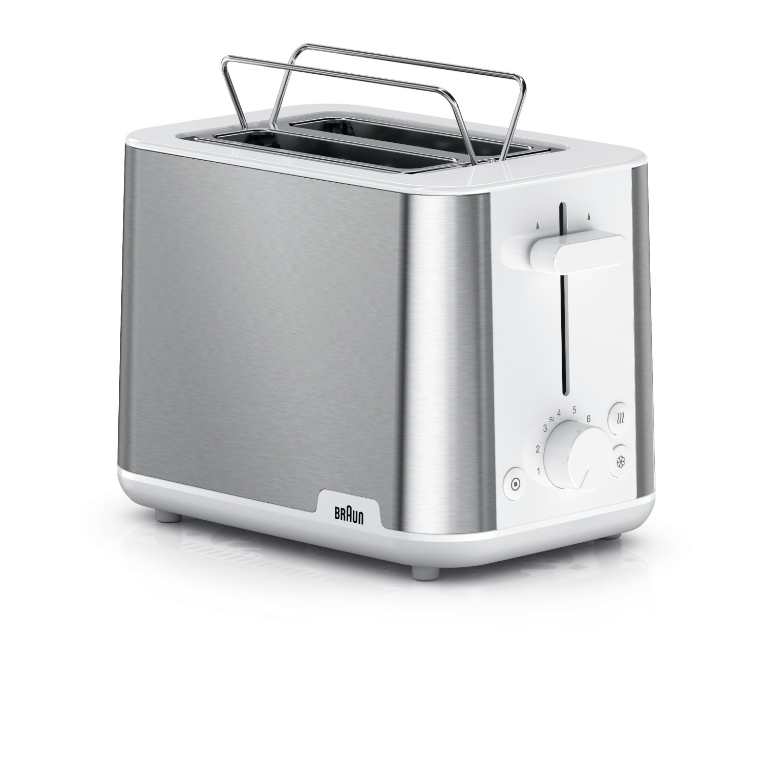 Braun HT1510WH PurShine Toaster | electronic4you