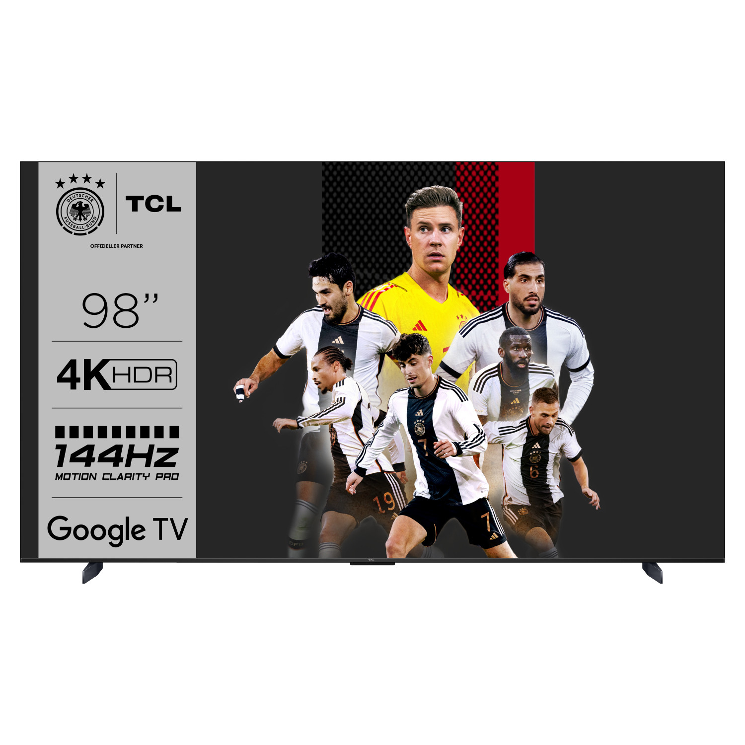TCL 98P745 4K 144Hz HDR TV | electronic4you
