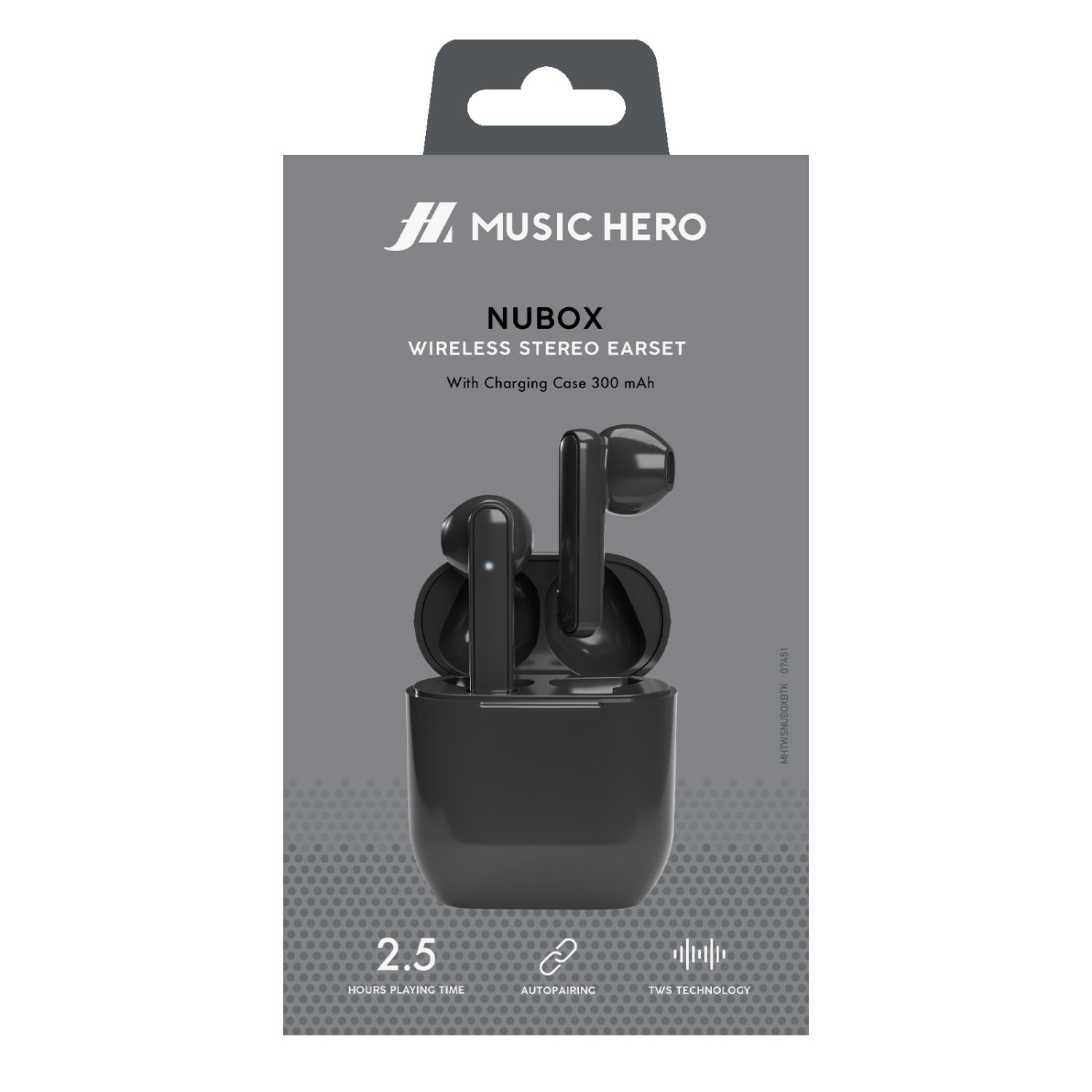 SBS NuBox schwarz TWS-Semi-In-Ear-Ohrhör | electronic4you