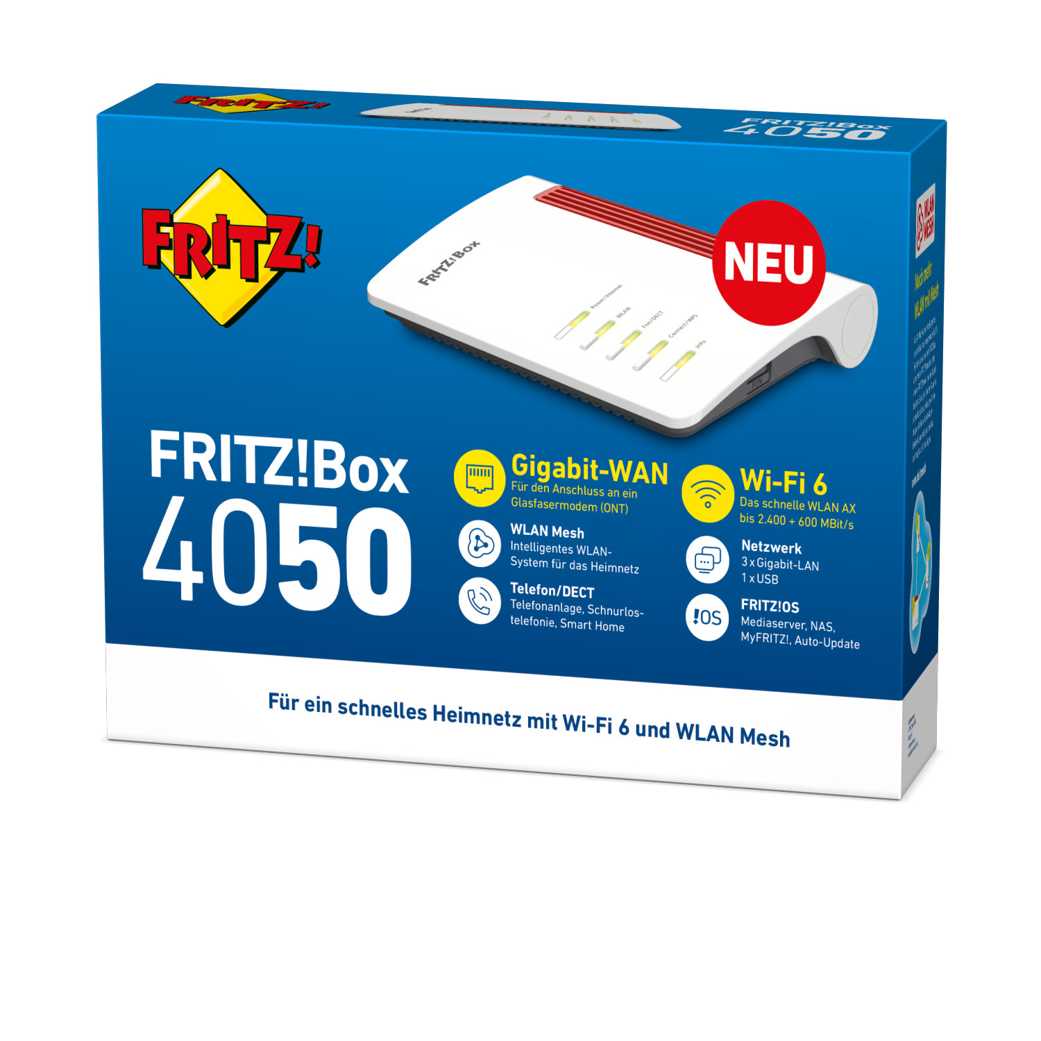 AVM FRITZ!Box 4050 WLAN-Router | electronic4you