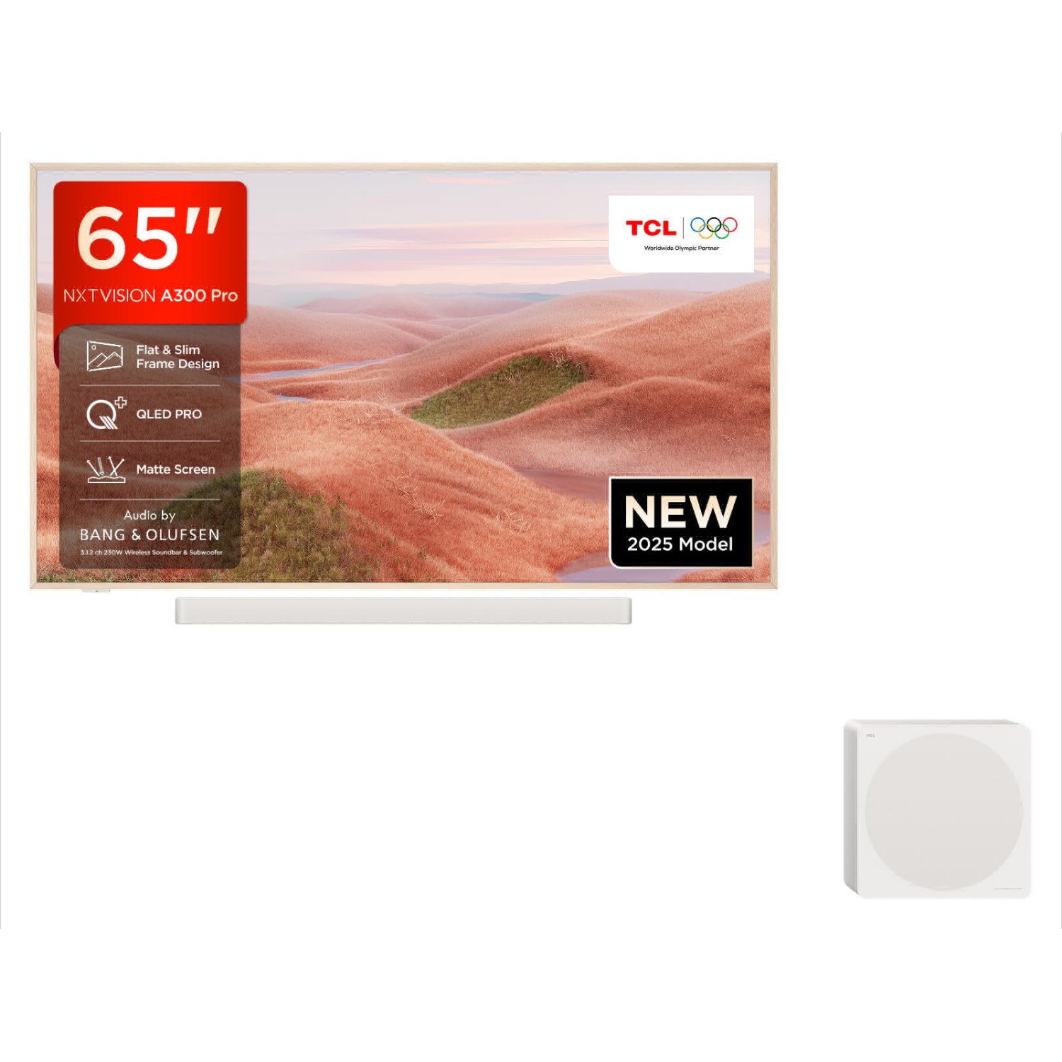TCL 65A300 Pro 4K QLED Google TV | electronic4you