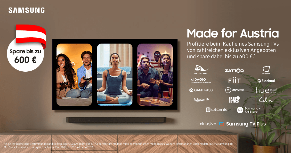 Samsung Made for Austria | electronic4you