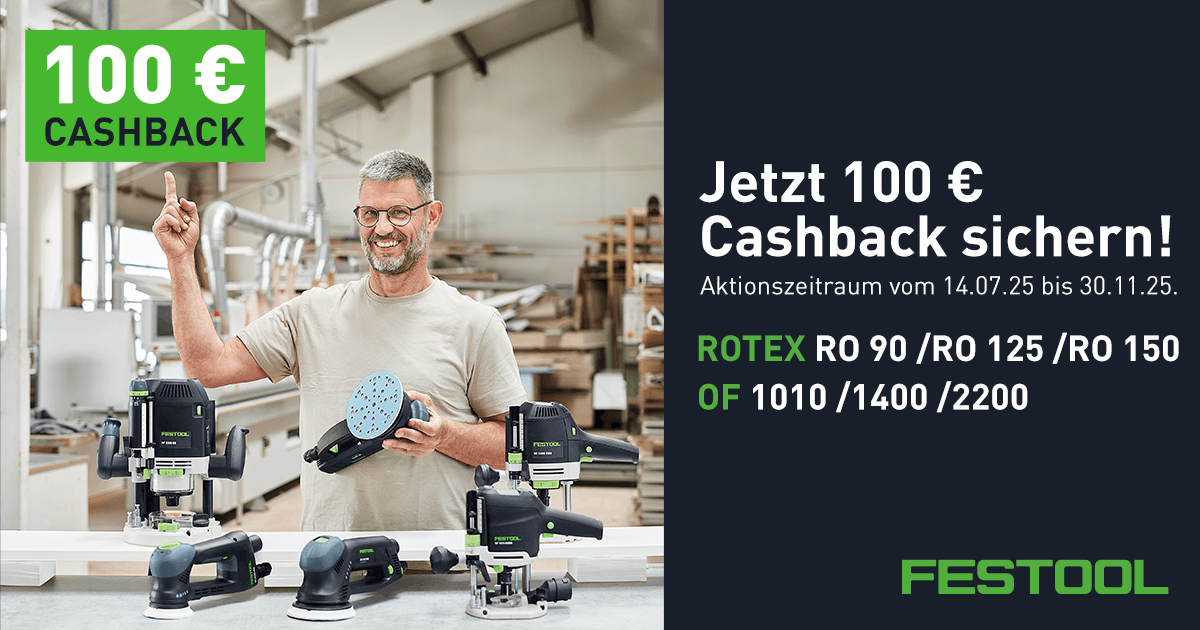 Festool Cashback | electronic4you